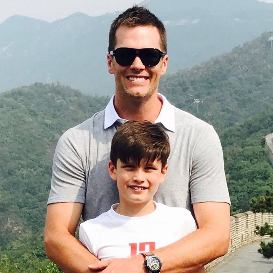 Tom Brady's towering son Jack surpasses 6'4 dad in rare photos on 18th ...