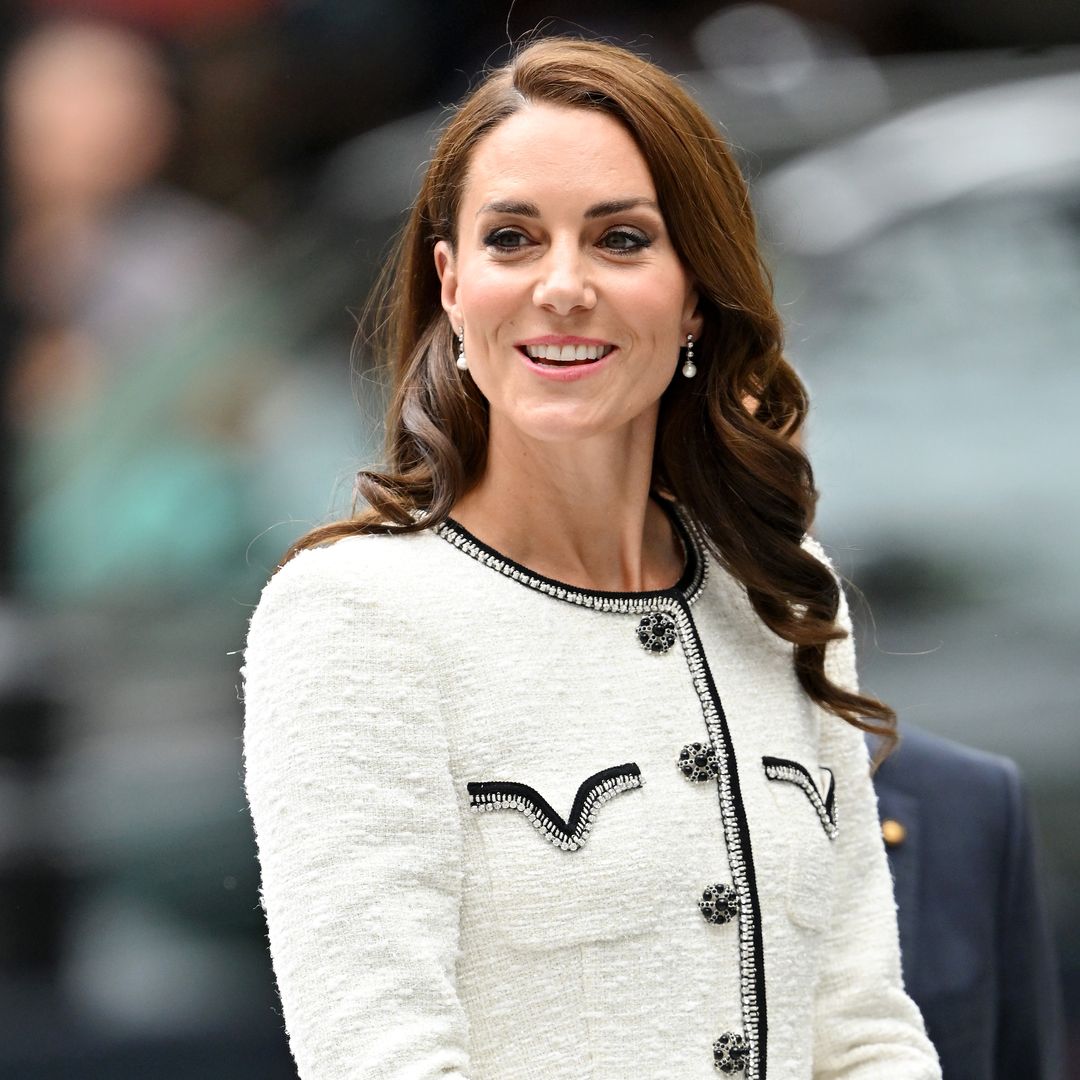 Kate Middleton dazzles in white as she reopens National Portrait ...