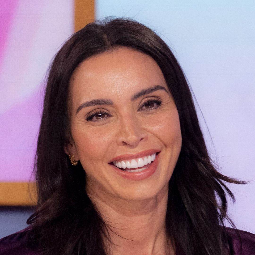 Christine Lampard's grown-up daughter Patricia towers over curly-haired ...