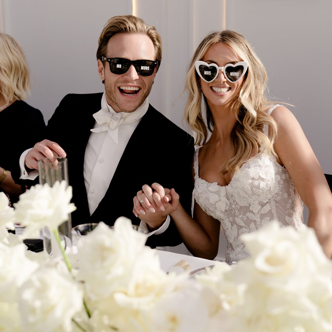 Exclusive: inside Olly Murs and Amelia Tank’s magical wedding - see all the pictures | HELLO!