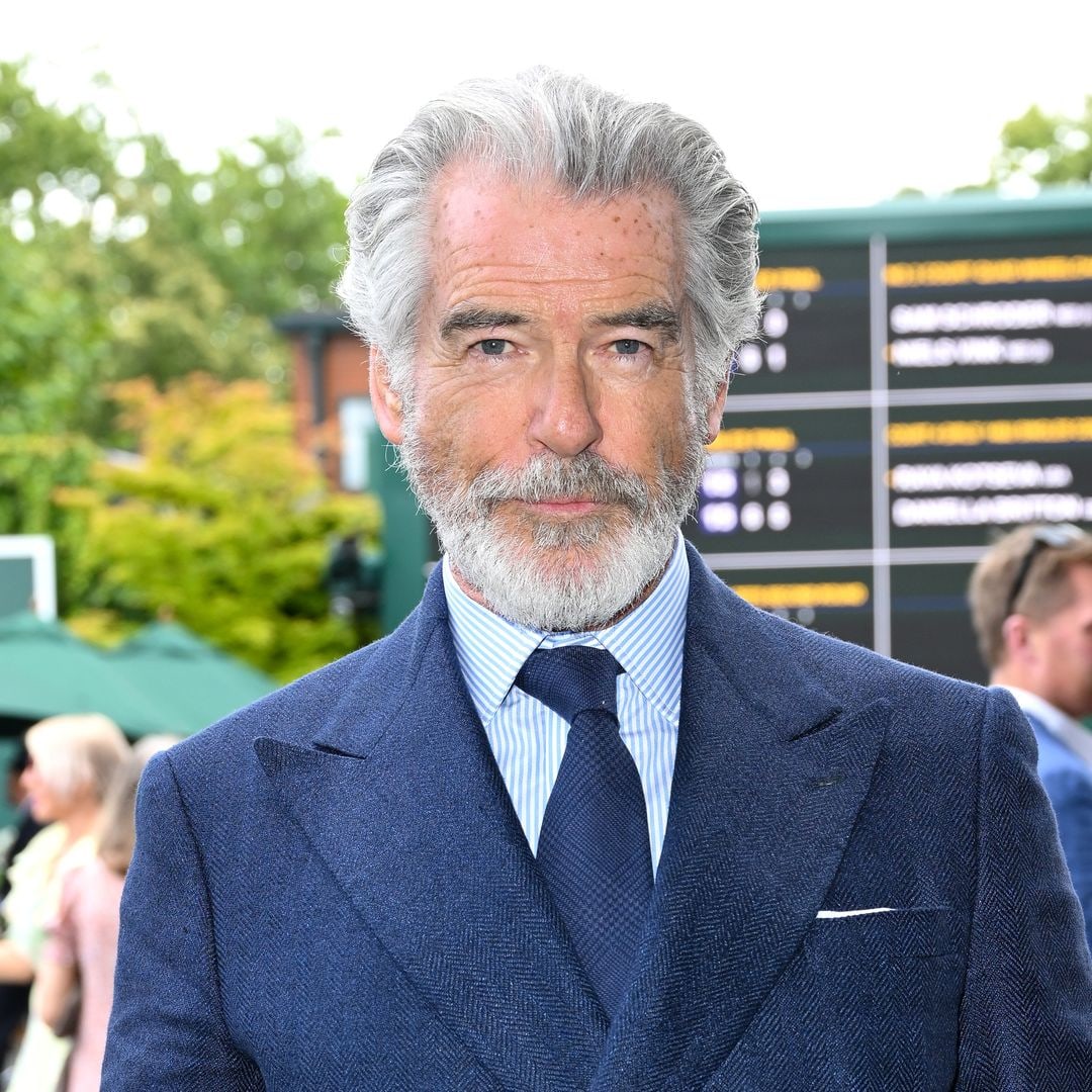 Pierce Brosnan's model son Dylan looks so different with short hair ...