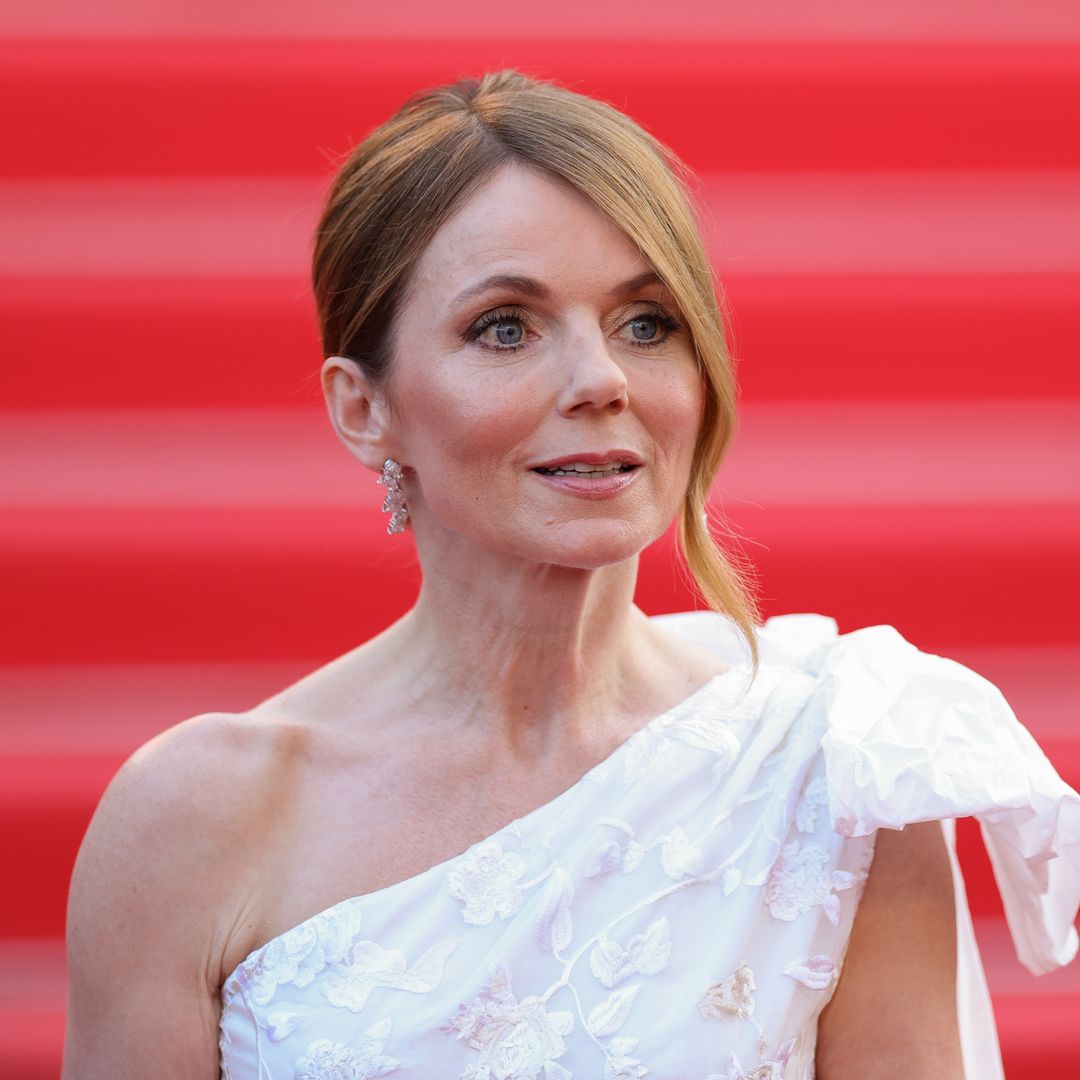 Geri Halliwell-Horner works up a sweat in tiny shorts and waist ...