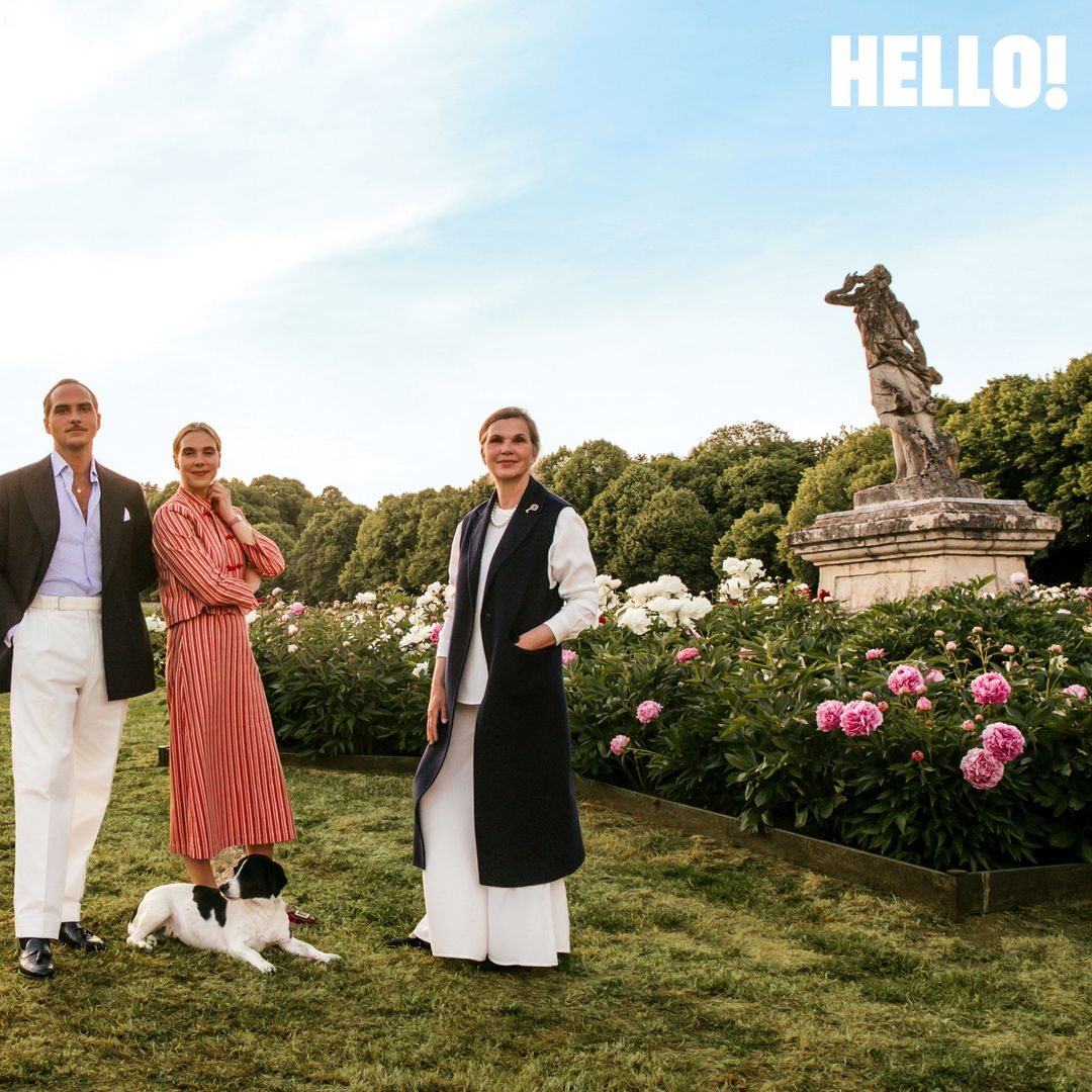 Catherine Roger unveils Christmas transformation at historic Chateau ...