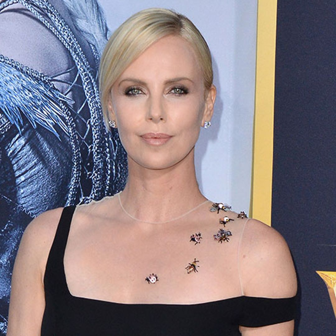 Charlize Theron shares unforeseen photo of two daughters while ...