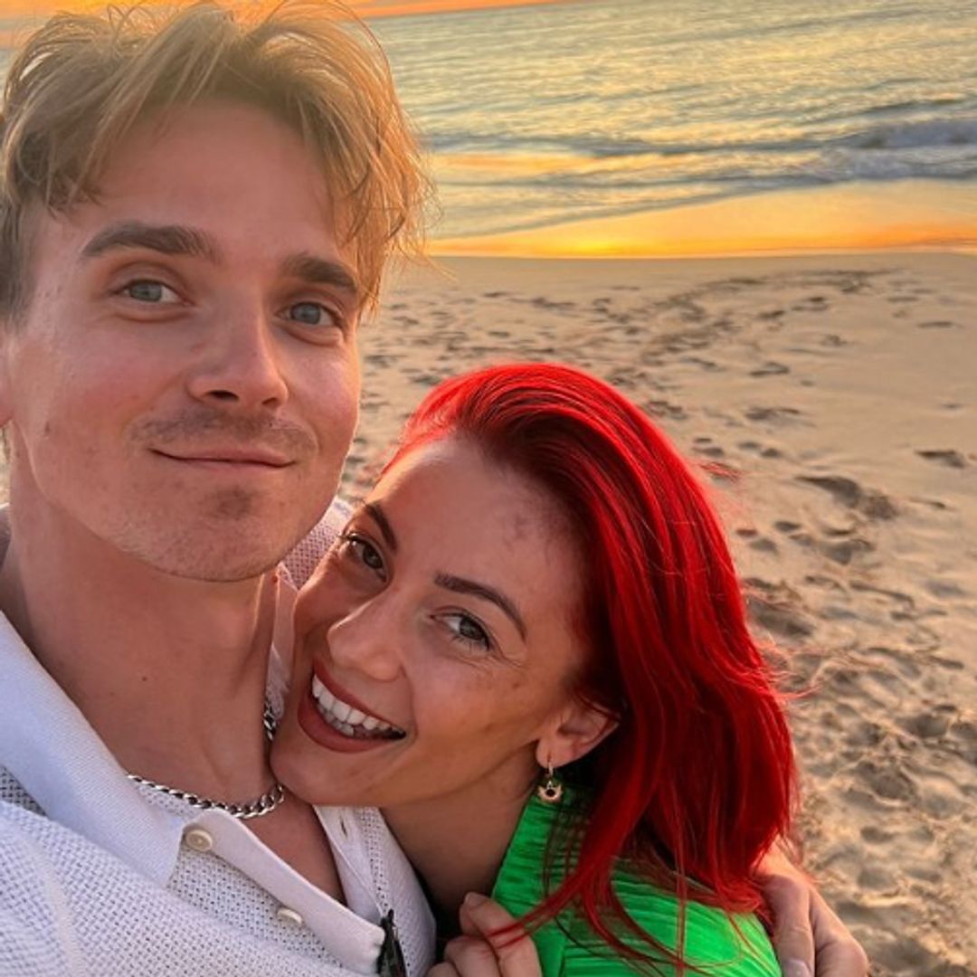 Dianne Buswell and Joe Sugg's luxurious lounge with sky-high ceilings ...