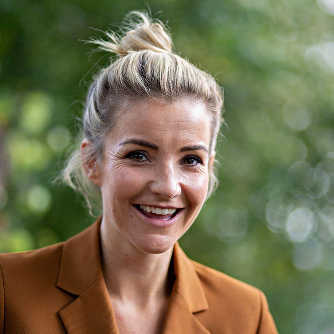 Helen Skelton's postpartum gym photo leaves fans awestruck | HELLO!