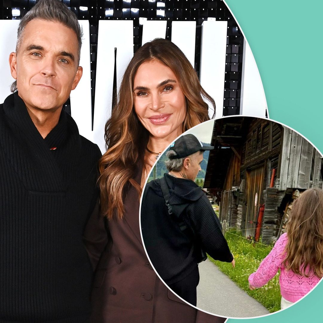 Inside Robbie Williams' eccentric art launch with wife Ayda and ...