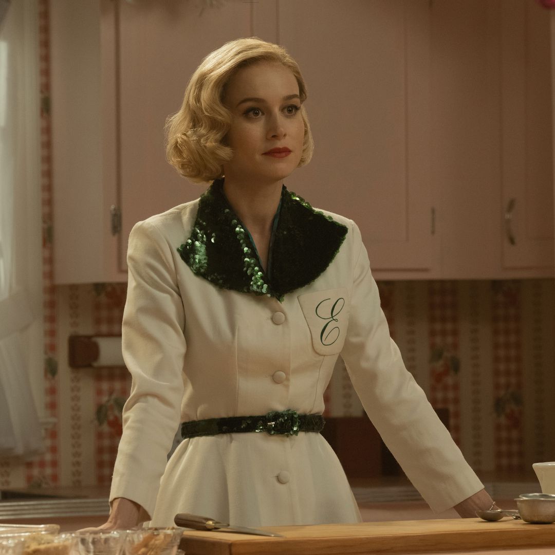 Brie Larson is a stunning ice queen in flowing white gown | HELLO!