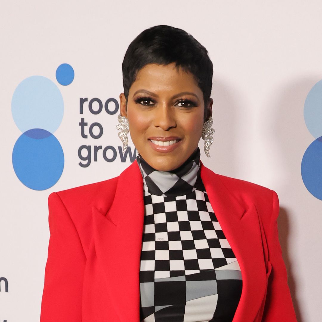 Tamron Hall makes a serious fashion statement in cut-out dress during ...