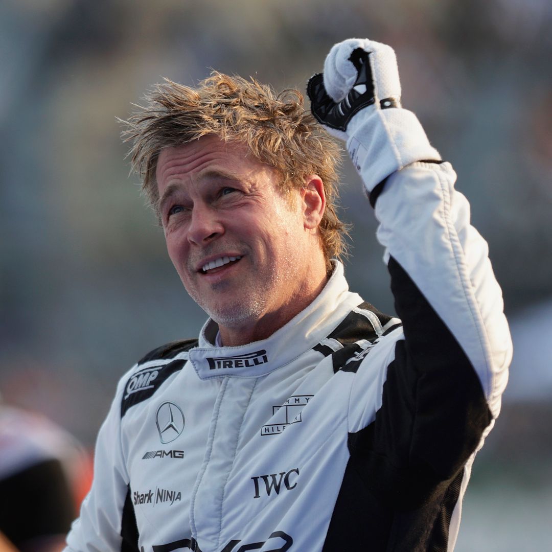 Brad Pitt collapses at Las Vegas Grand Prix as fans left stunned | HELLO!