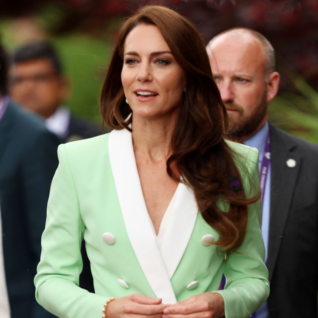 Kate Middleton channels Princess Diana in retro blazer at Wimbledon ...