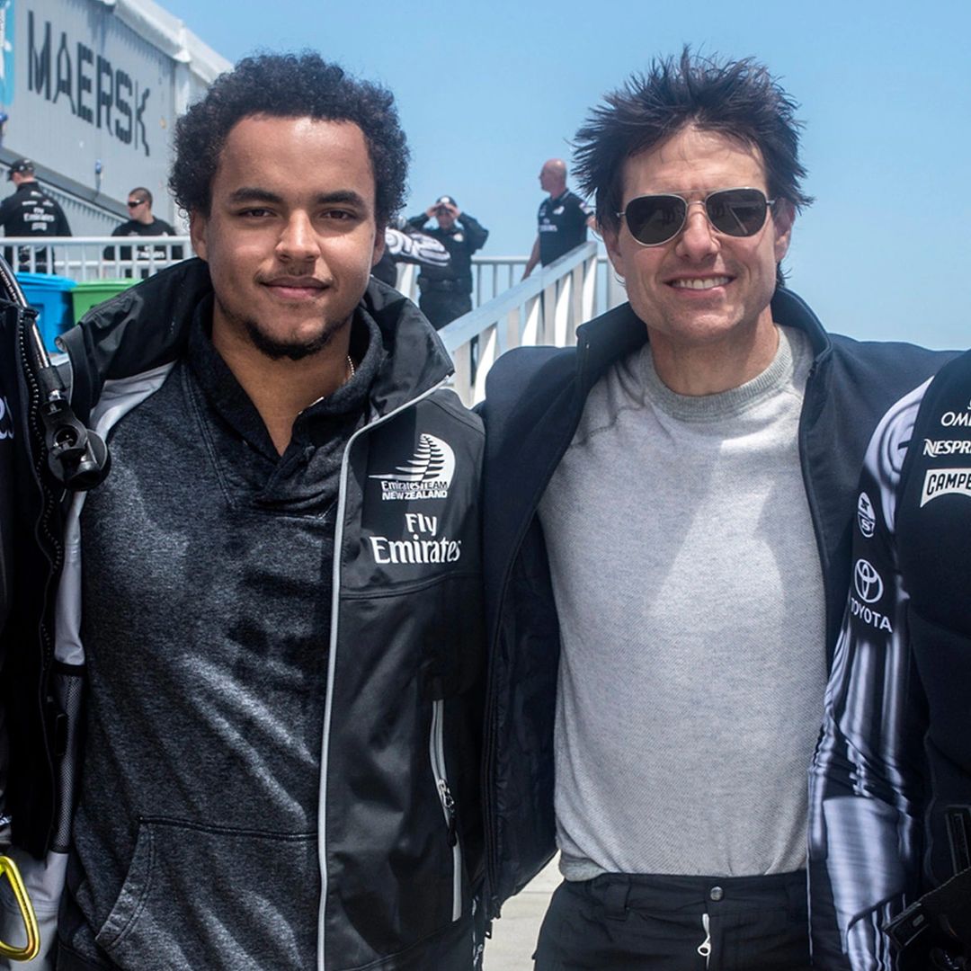 Tom Cruise's surprise appearance gets support from very private son ...