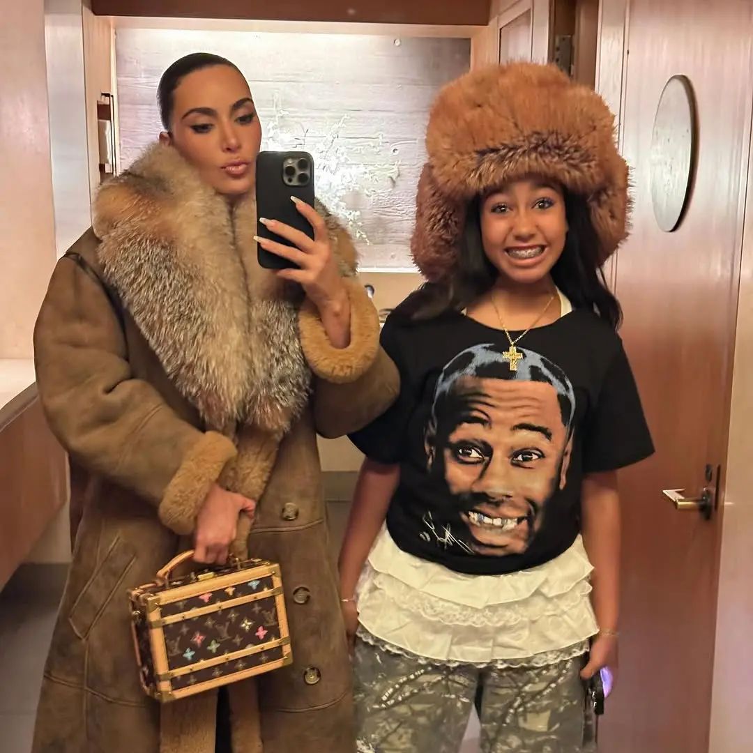 Kim Kardashian's daughter North brings the house down as she makes her ...