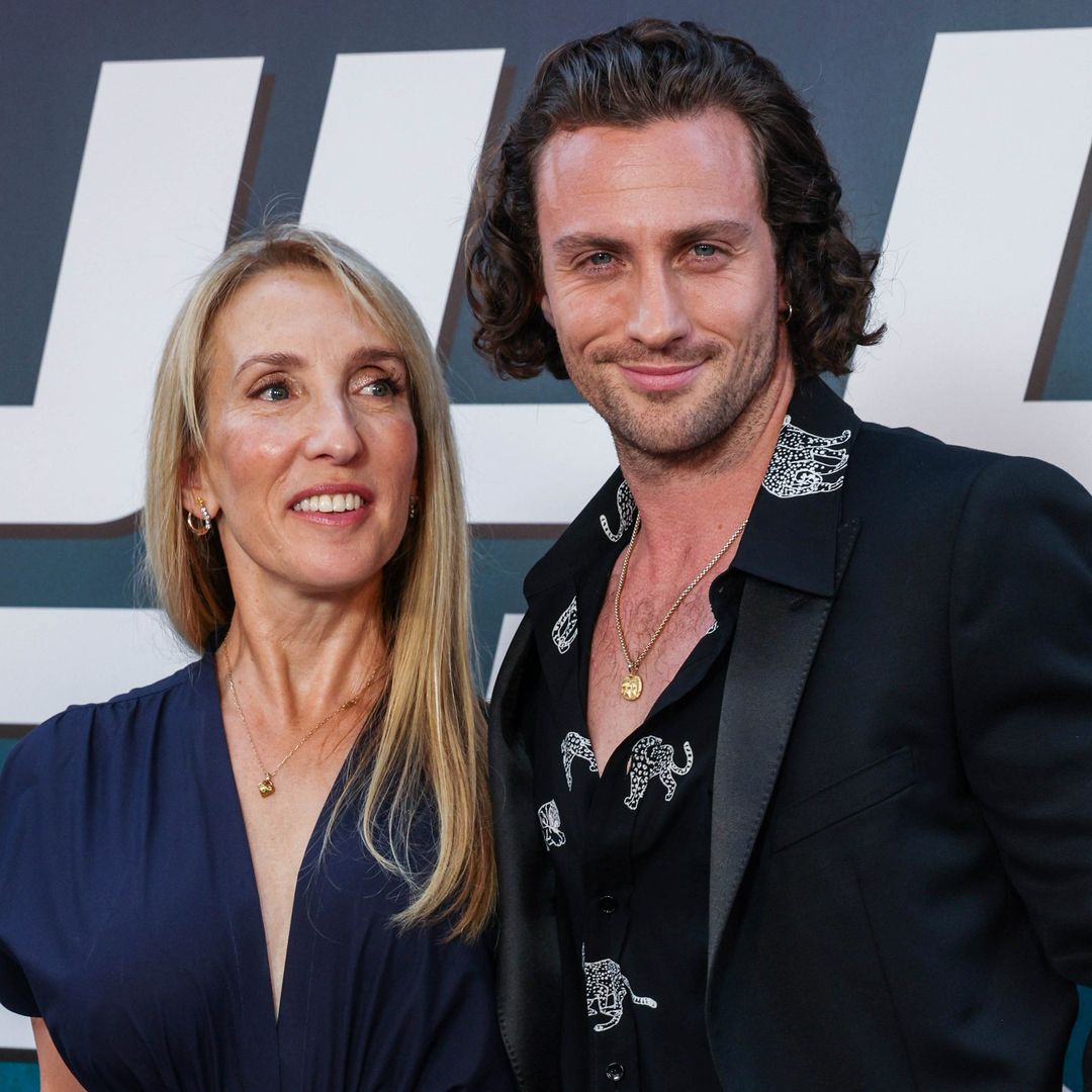 Aaron Taylor-Johnson's rare insight into life with wife Sam and two daughters | HELLO!