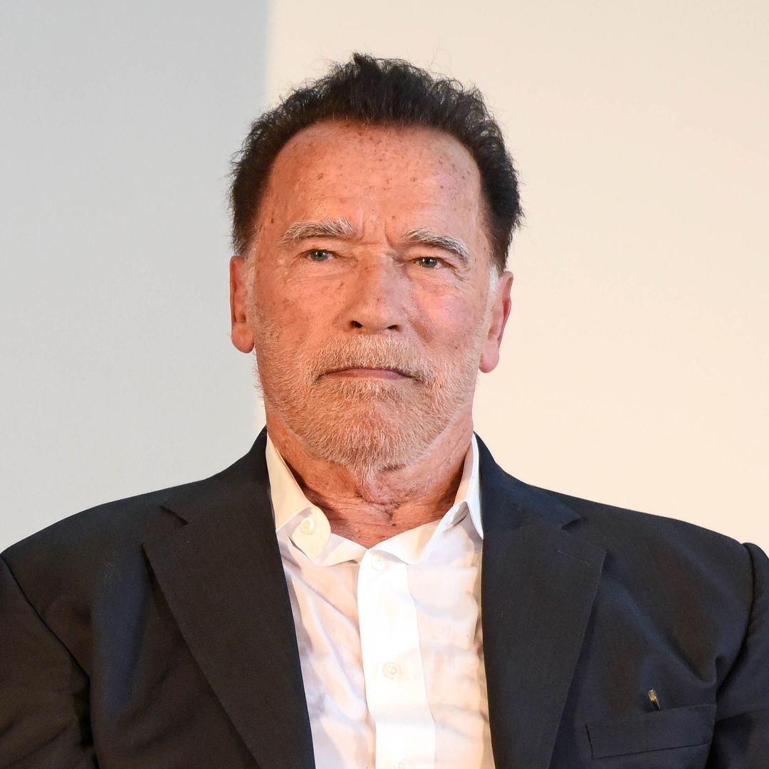 Arnold Schwarzenegger joined by lookalike kids in rare family red ...