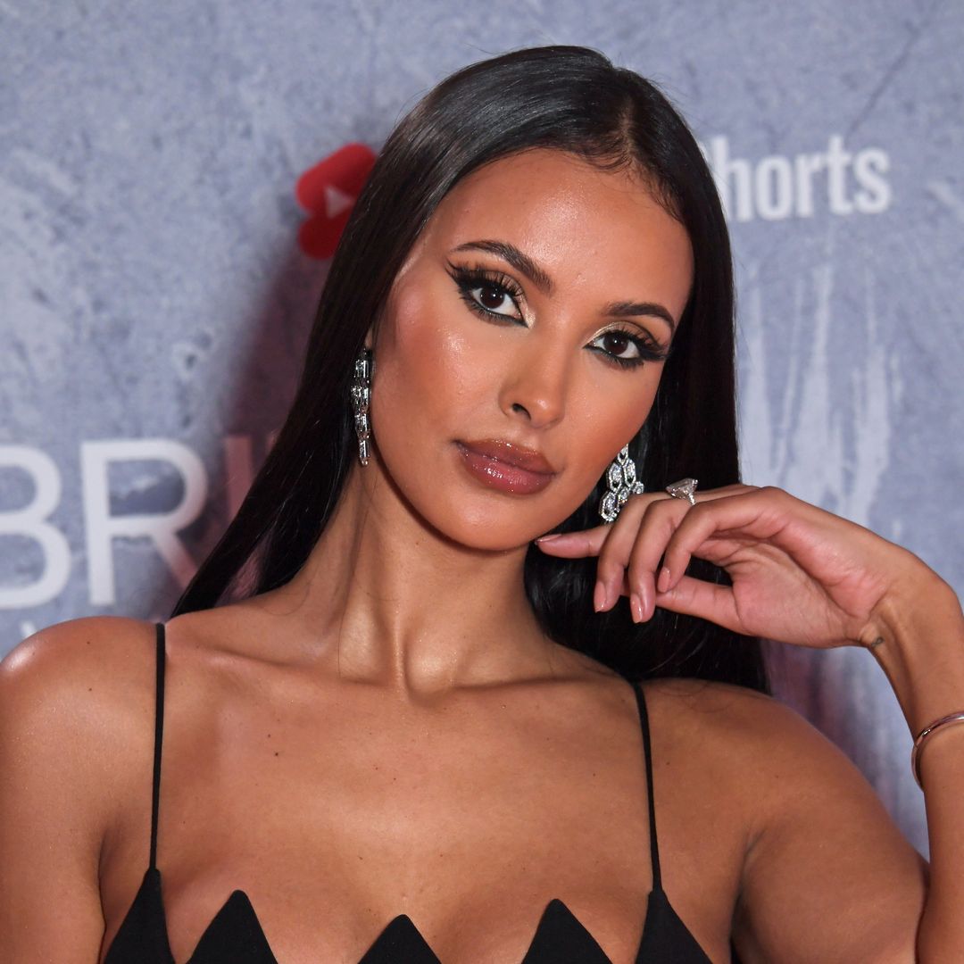 Love Islands Maya Jama Dazzles In Lbd With Low Slung Belted Detail Hello