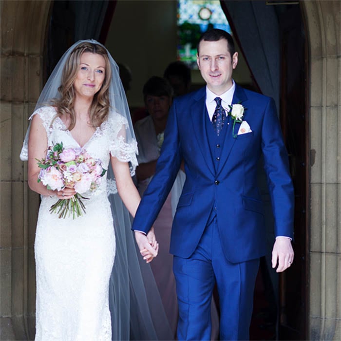 Ceri Evans and Noel Williams' wedding on St David's day | HELLO!