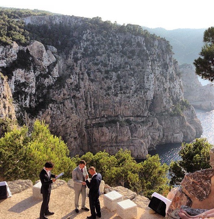 Benedict Cumberbatch oversees civil ceremony of two male friends | HELLO!