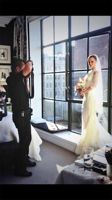 Christina Ricci tweets first pictures of her beautiful Givenchy wedding ...