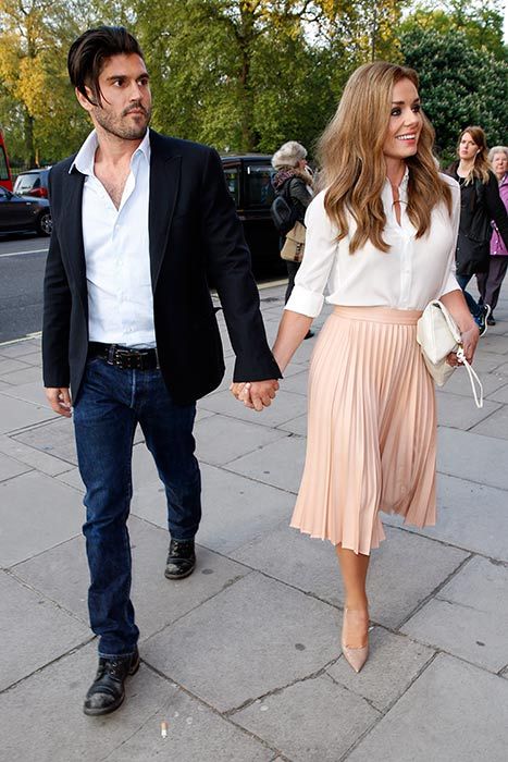 Katherine Jenkins steps out with fiancé | HELLO!