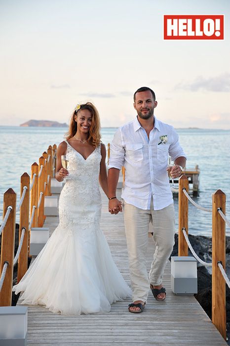 Amelle Berrabah and Marcio Sousa Rosa's wedding photos | HELLO!