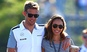 Jenson Button marries Jessica Michibata in Hawaii | HELLO!