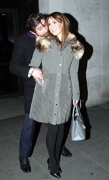 Alex Jones and Charlie Thompson celebrate their engagement | HELLO!