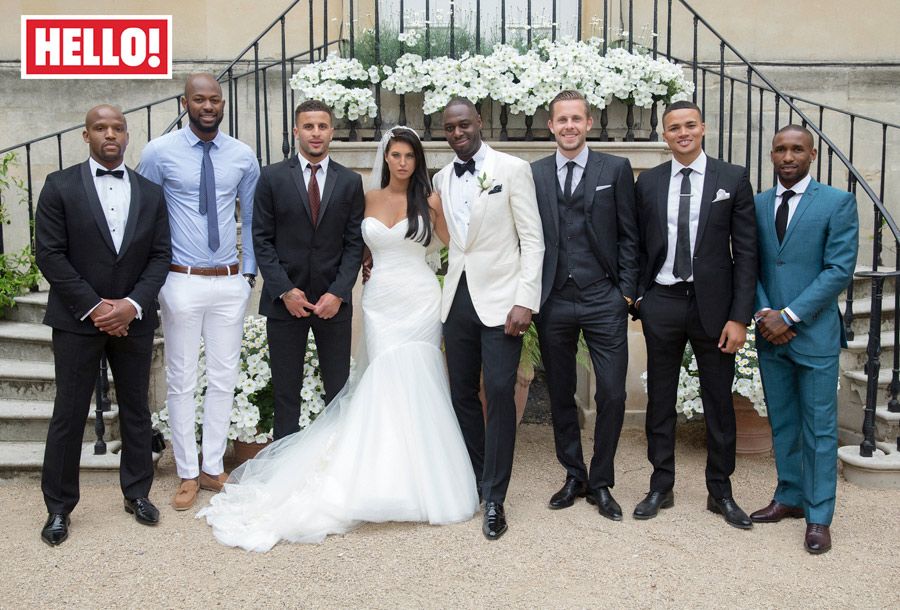 Ledley King and new wife Amy Kavanagh share wedding photos with HELLO ...