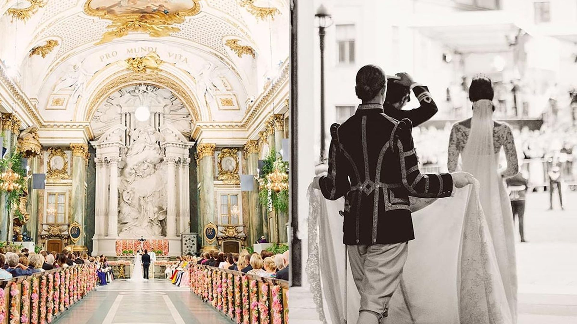 Royal couple share personal never-before-seen royal wedding pictures on ...