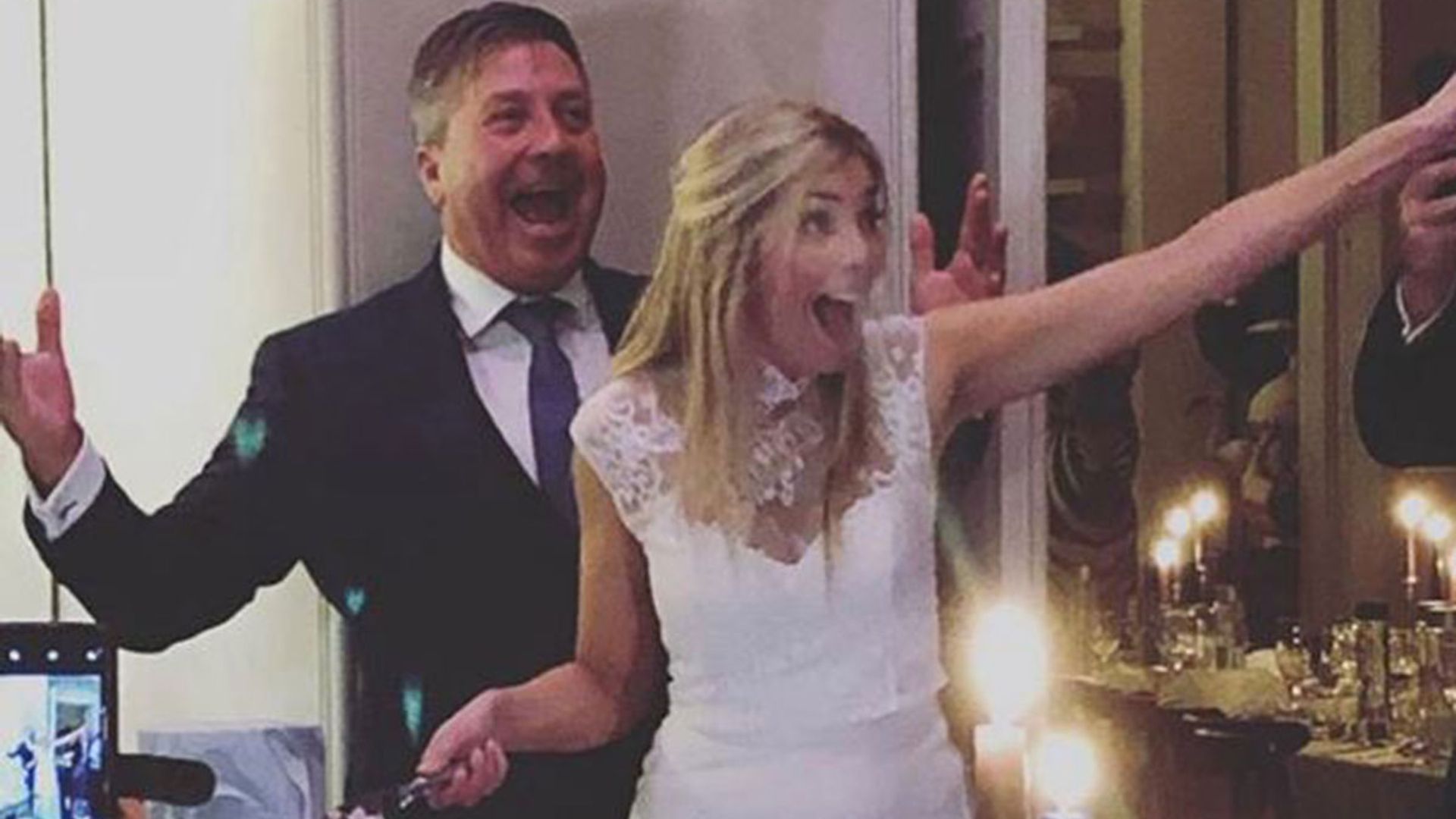 John Torode and Lisa Faulkner’s unseen wedding photo revealed - fans ...