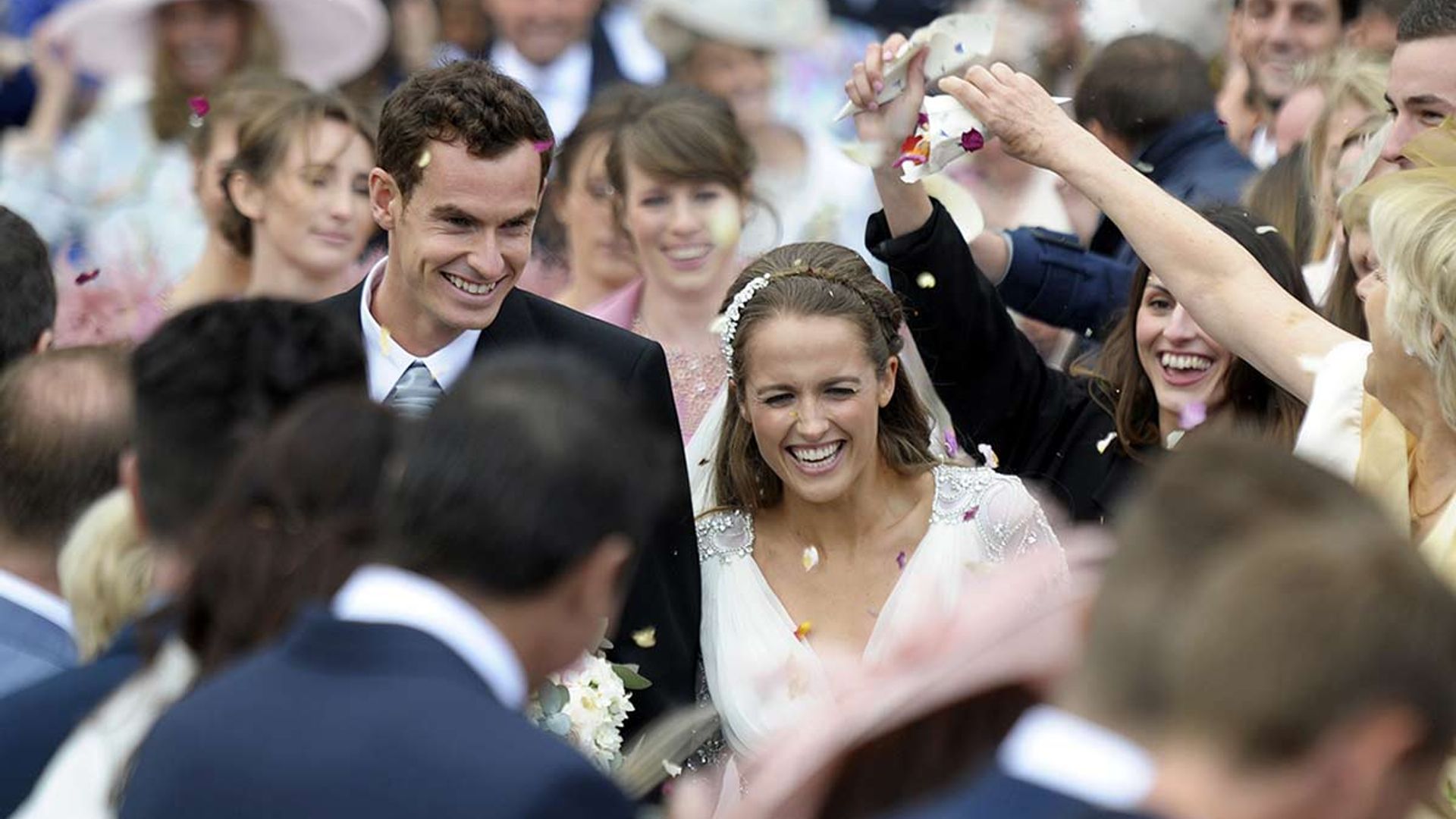 Andy Murray's wife Kim's wedding dress had major Kate Middleton vibes ...