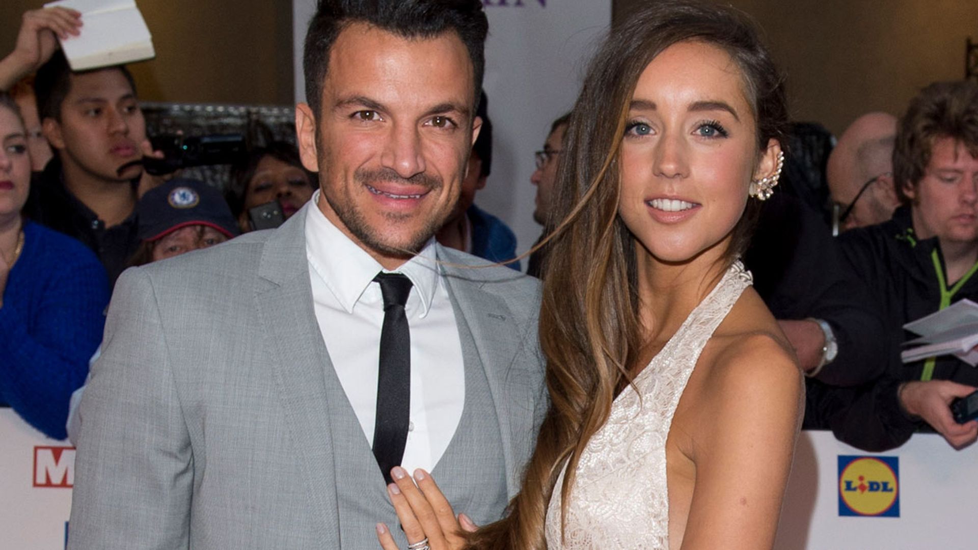 Peter Andre's wife Emily spotted wearing TWO sparkling wedding rings ...