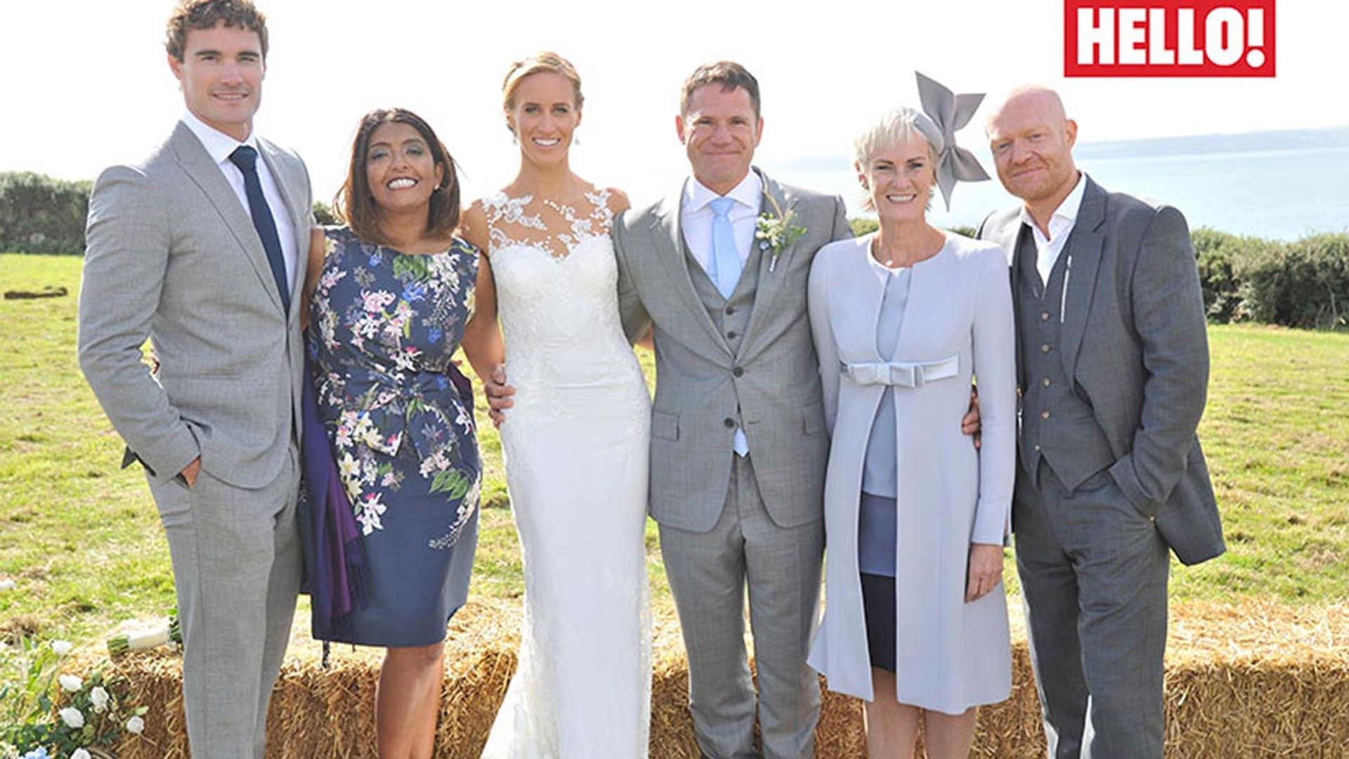 Helen Glover and Steve Backshall's breathtaking clifftop wedding ...
