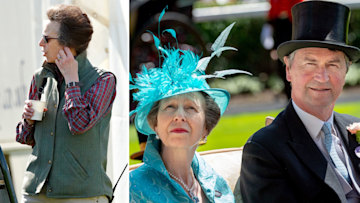 Princess Anne's striking engagement ring has a connection to late ...