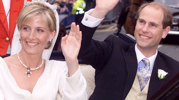Sophie Wessex's husband Prince Edward's wild wedding outfit revealed ...
