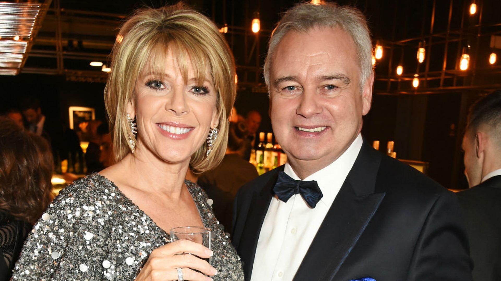 Ruth Langsford's Swarovski-studded bridal dress for 'moving' Eamonn ...