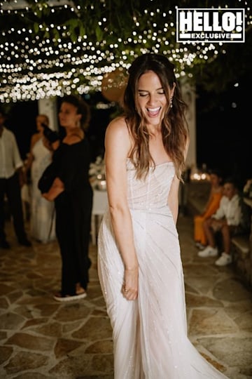 Binky Felstead and husband Max's cliffside Corfu wedding was too ...