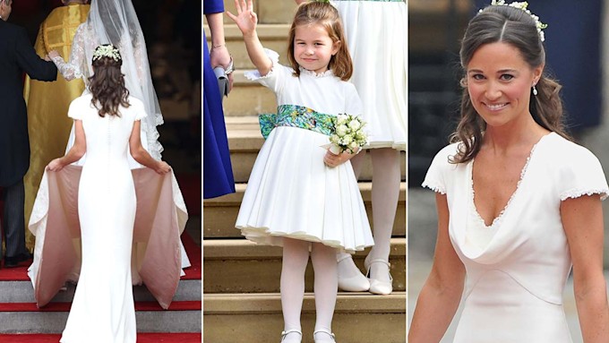 Why Do Royal Bridesmaids Wear White Pippa Middleton Meghan Markles