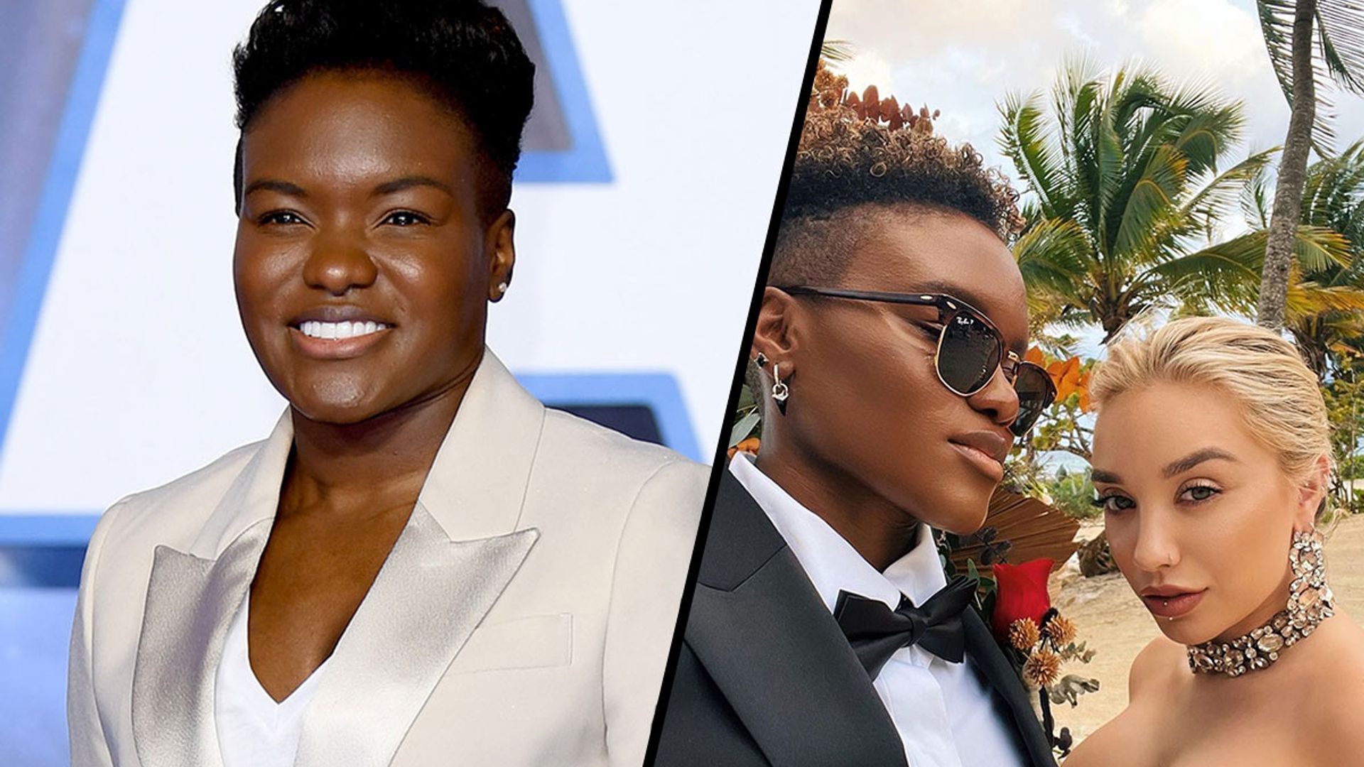 Strictly's Nicola Adams' wedding photos with mini dress-clad Ella Baig ...