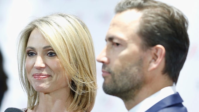 GMA3's Amy Robach's fight with Andrew Shue on wedding night revealed ...