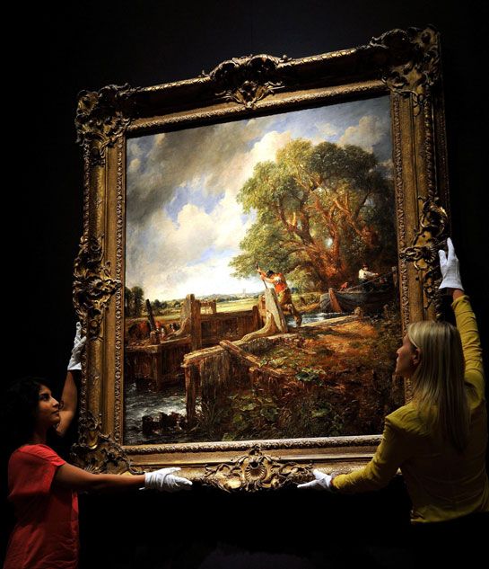 Constable's The Lock sells for record £22.4m | HELLO!