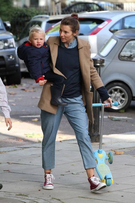 Jools Oliver on the school run | HELLO!