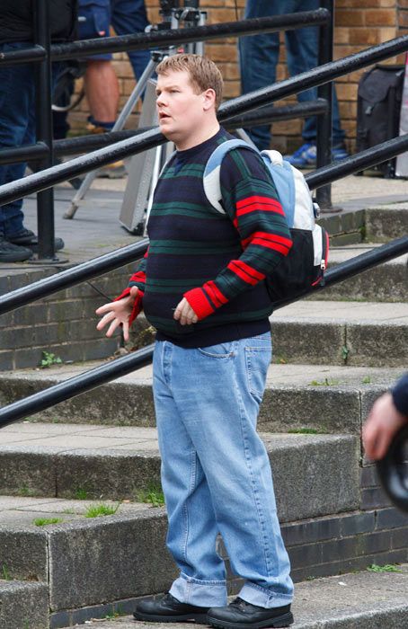 James Corden filming One Chance - Paul Potts biopic in Wales | HELLO!