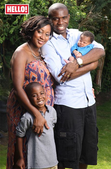 Miracle footballer Fabrice Muamba and his wife Shauna introduce their ...