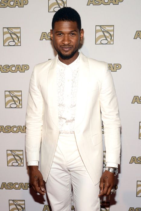 Usher thanks the men who saved the life of his son | HELLO!