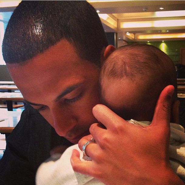 Marvin Humes pictured in touching family photo with Alaia-Mai after ...