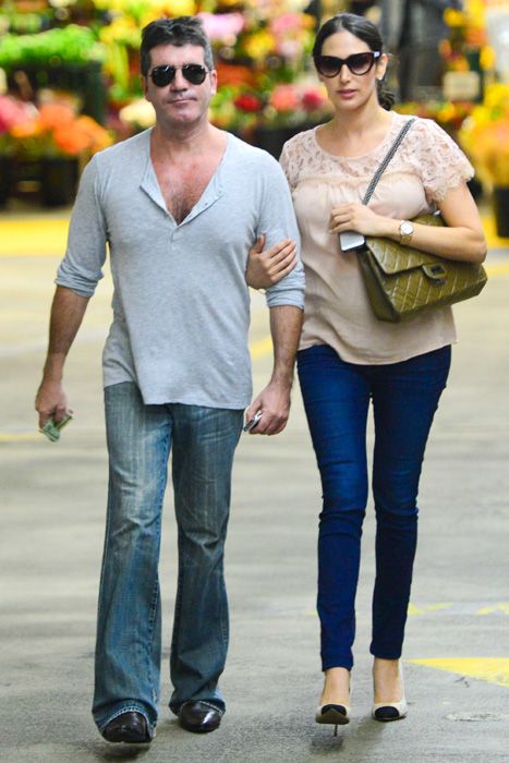 Exclusive: Simon Cowell and his pregnant girlfriend Lauren Silverman ...