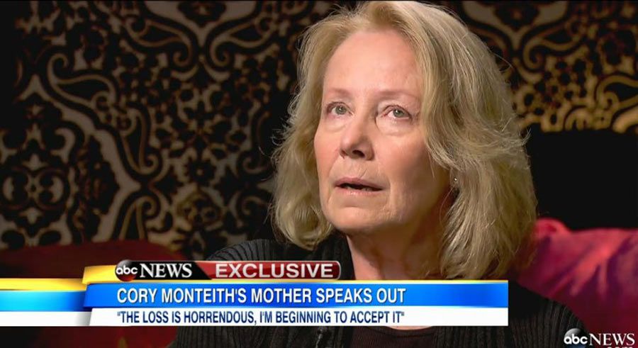 Cory Monteith's mother to inherit bulk of his estate | HELLO!