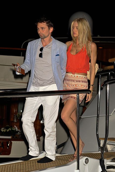 Matt Bellamy joins new girlfriend Elle Evans in Cannes | HELLO!