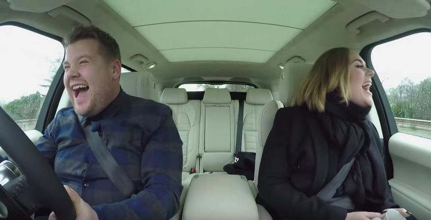 Adele and James Corden's carpool karaoke: behind the scenes | HELLO!